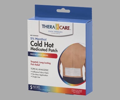 THERACARE COLD/HOT MEDICATED PATCH | WILLIAMS MEDICAL SUPPLY, INC